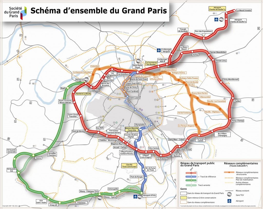 Le Grand Paris Express - ARCEP Central-Parc